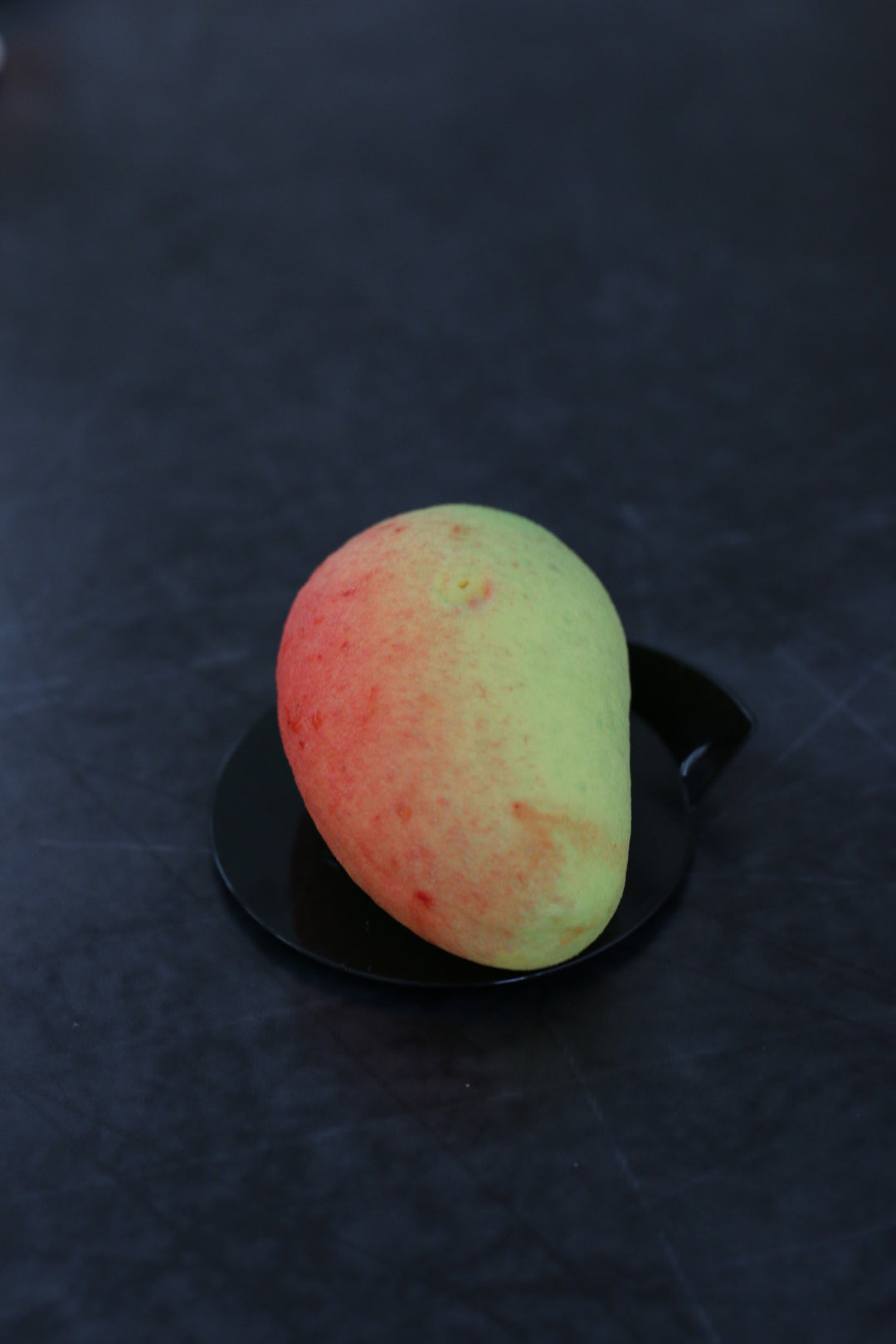 Mango fruit shaped pastry - handmade fruit mousse pastry by home baker ...